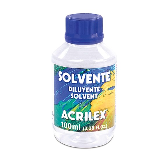 Solvente de Acrilex Frasco 100 ml | Torrico | Haz clic